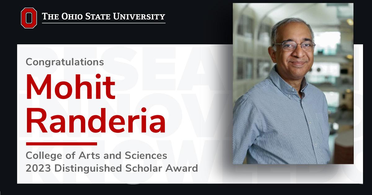 Mohit Randeria | 2023 | Distinguished Scholar Award | Ohio State Mohit Randeria | 2023 | Distinguished Scholar Award | Ohio State